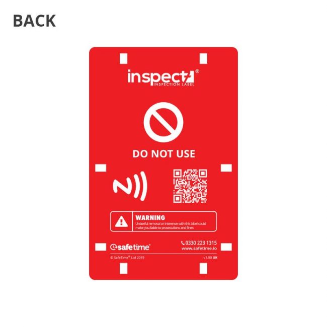 "Inspect7 Labels" - You talked, we listened... | SafeTime Limited